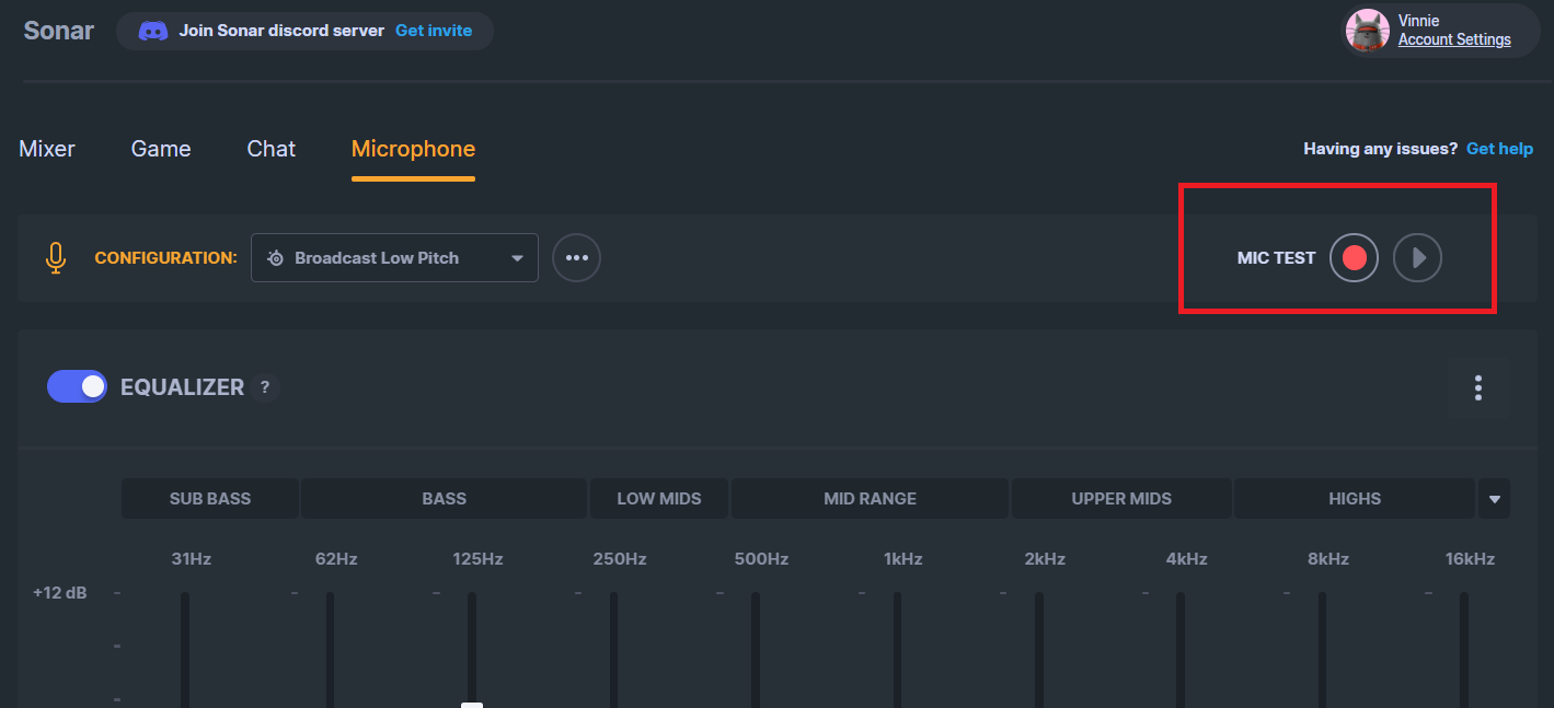 Have Sonar setup but don't hear the difference in sound ? – Support